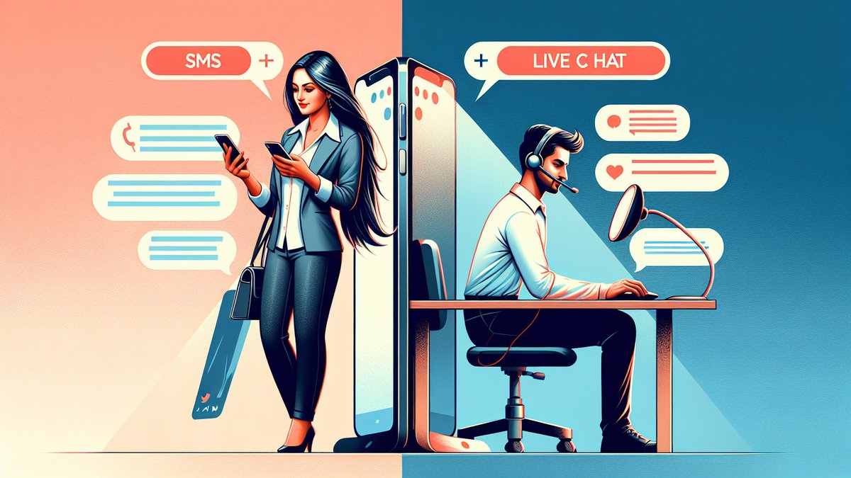 SMS vs Live Chat: Why Texting Often Wins for Quick Questions