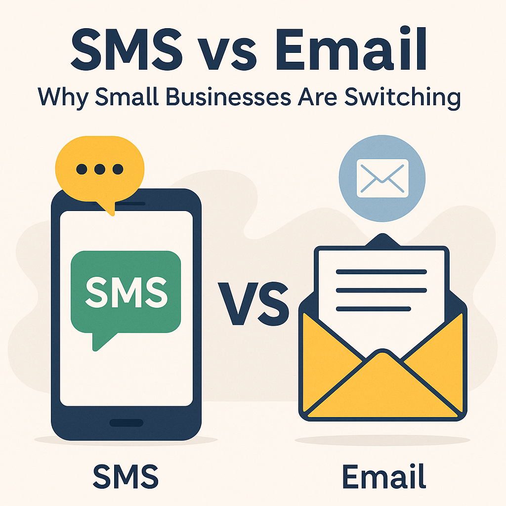 SMS vs Email: Why Small Businesses Are Switching